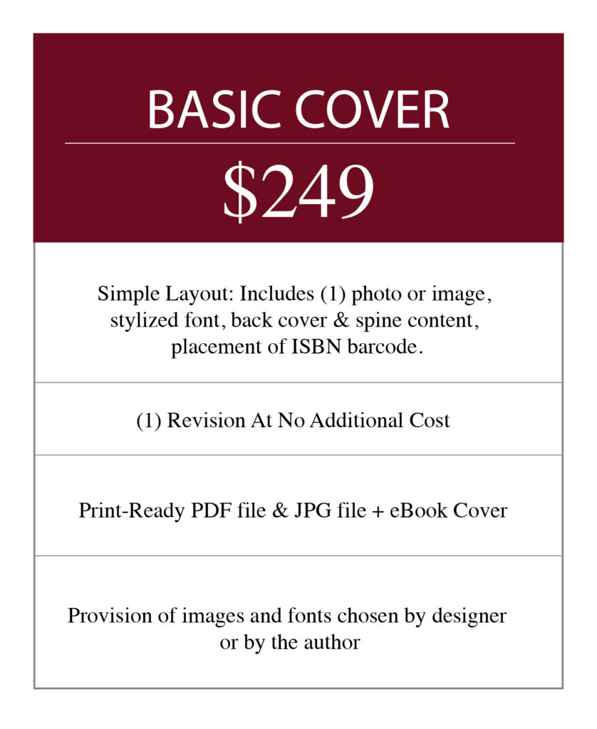 Book Cover Design - ISBN US